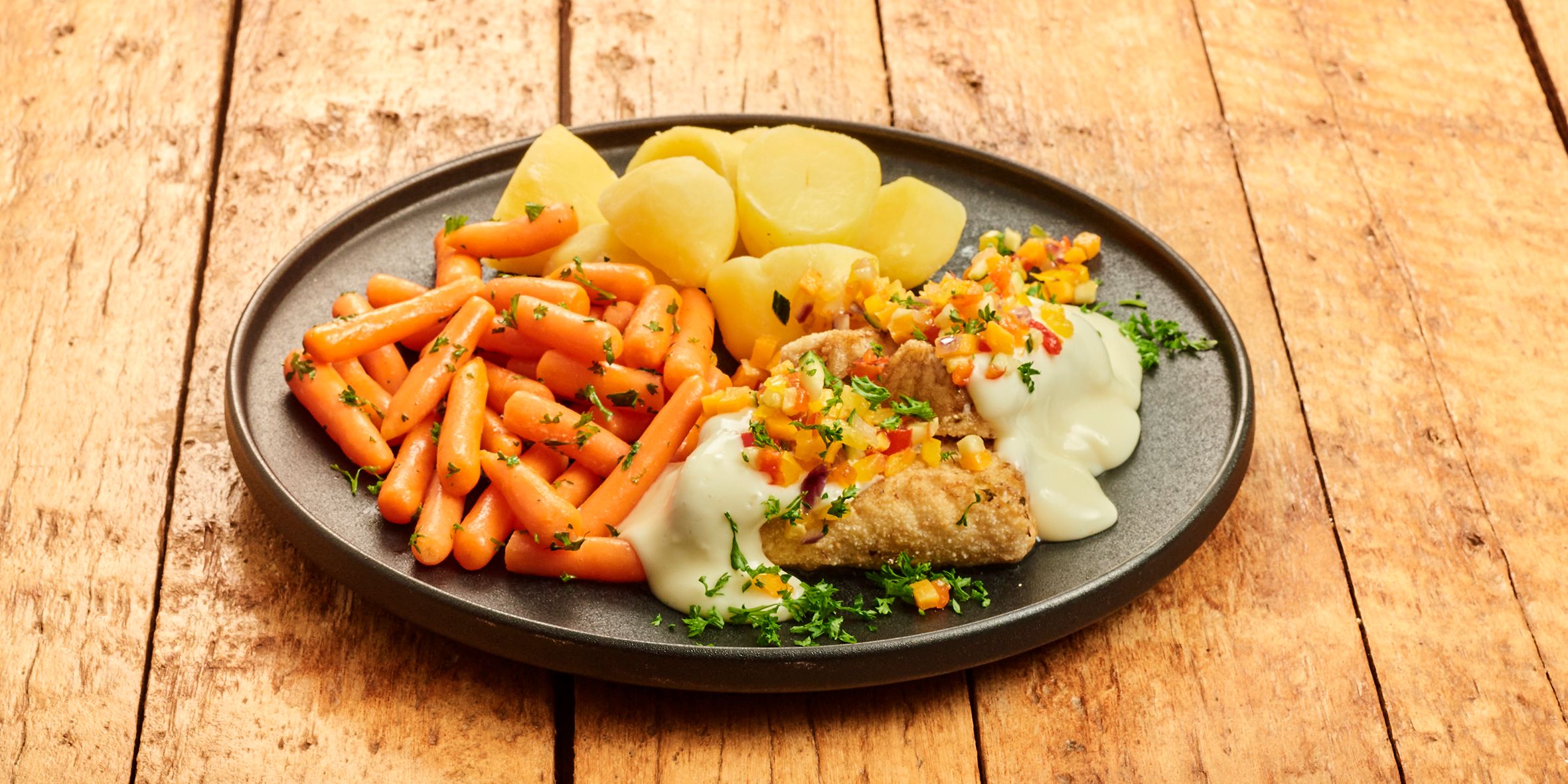 Kabeljauw met hollandaise, aardappel en bospeen | Uitgekookt